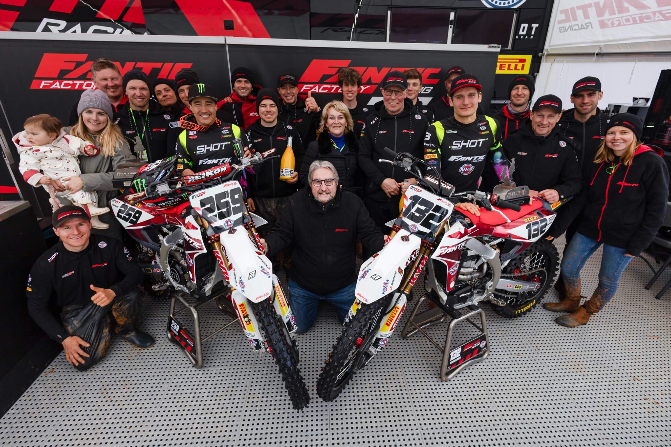 Fantic Makes History with Double MXGP Podium - Ducati Factory Racing team